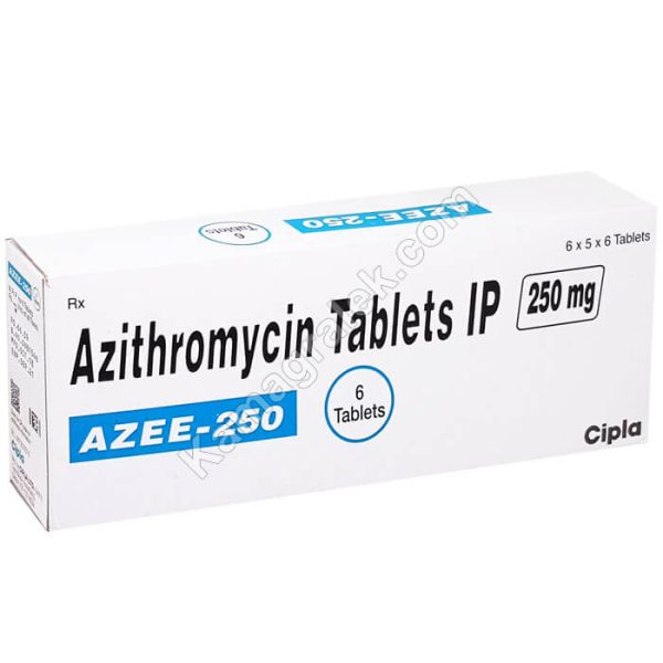 Azee 250 mg (Azytromycyna) - działanie - Skutki uboczne - Efekt